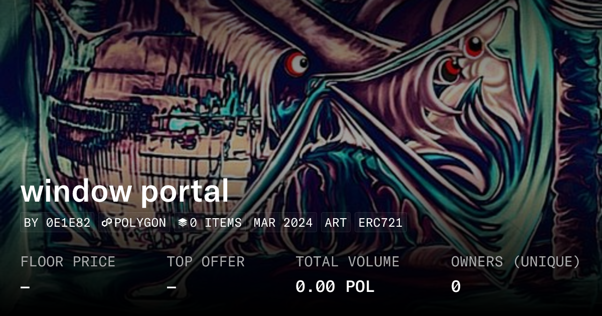 window portal - Collection | OpenSea