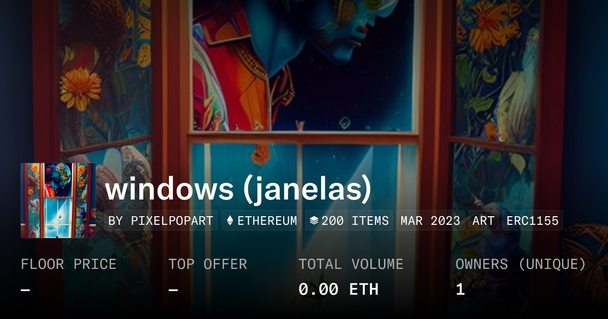 windows (janelas) - Collection | OpenSea