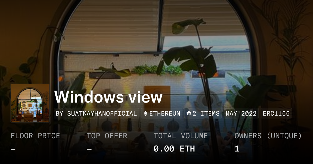 Windows view - Collection | OpenSea