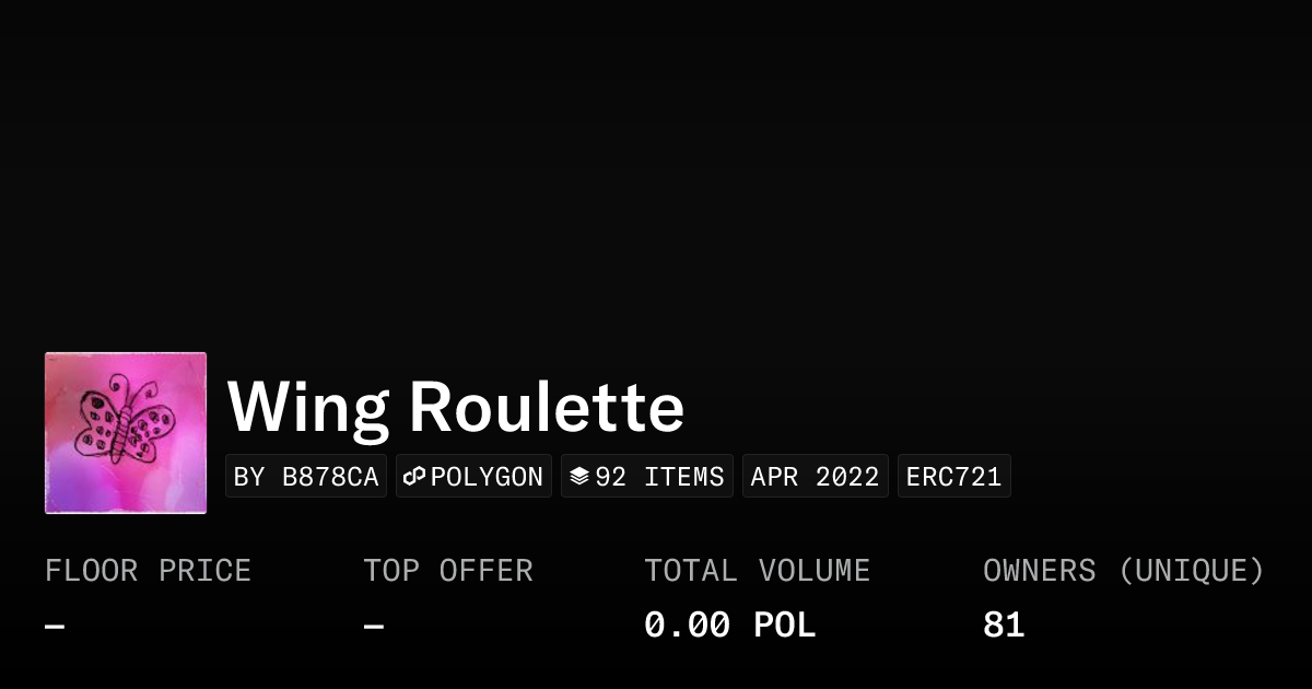Wing Roulette - Collection | OpenSea