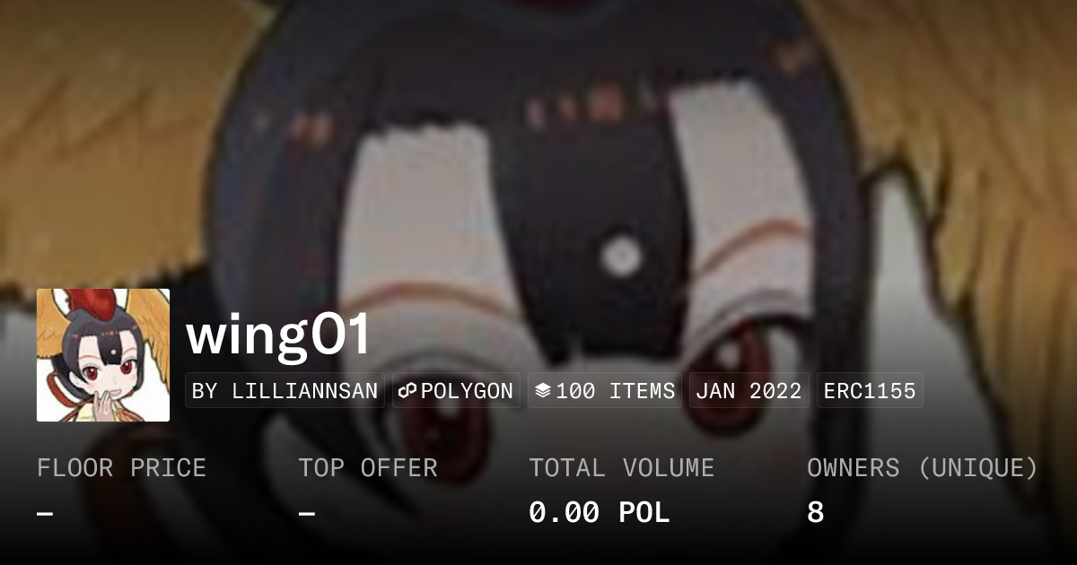 wing01 - Collection | OpenSea