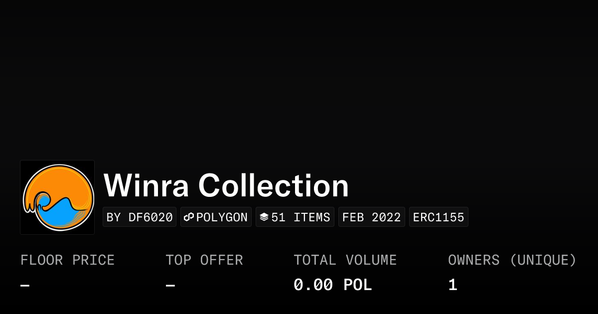 Winra Collection - Collection | OpenSea
