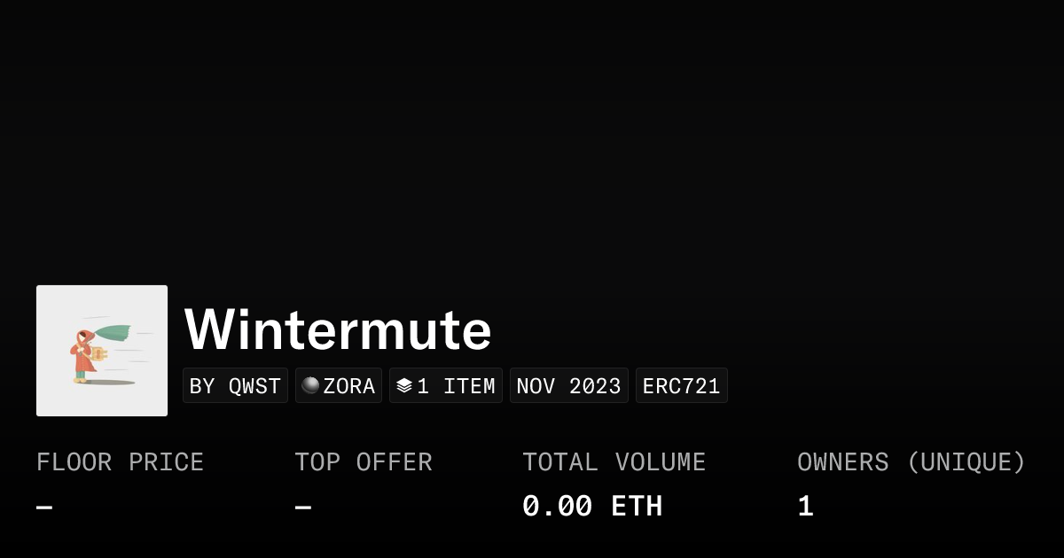 Wintermute - Collection | OpenSea