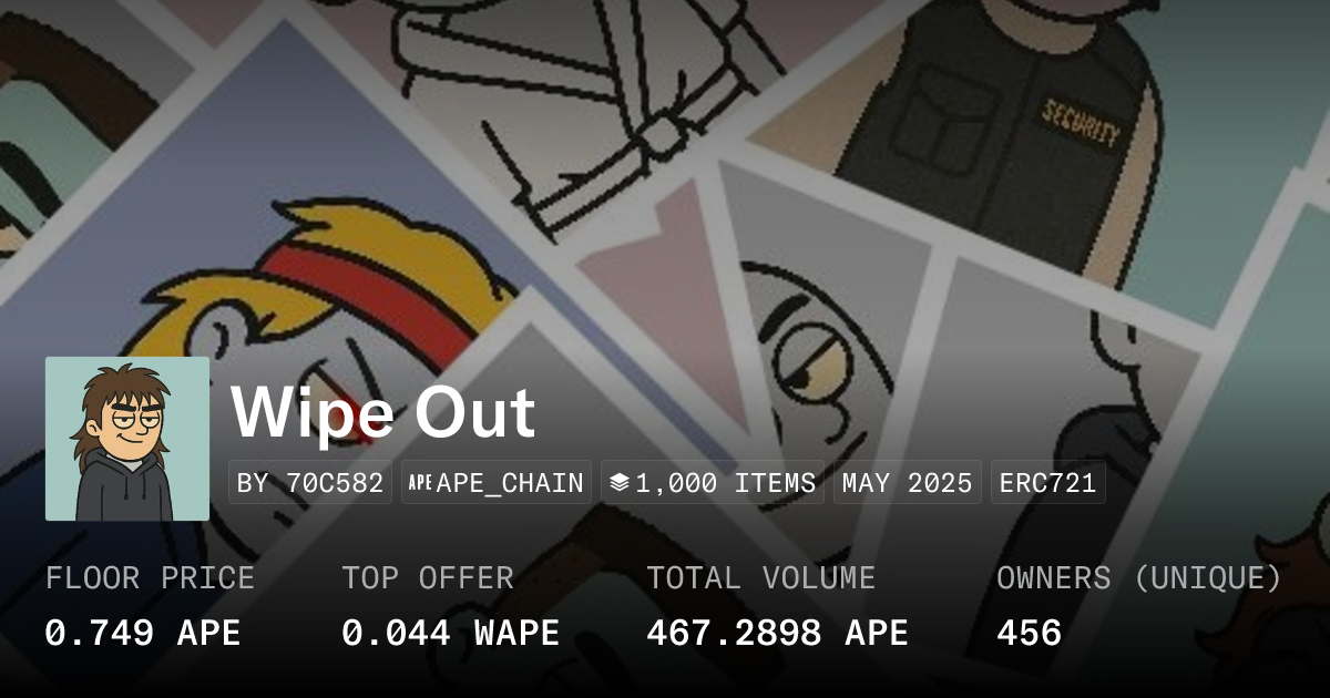 Wipe Out - Collection | OpenSea