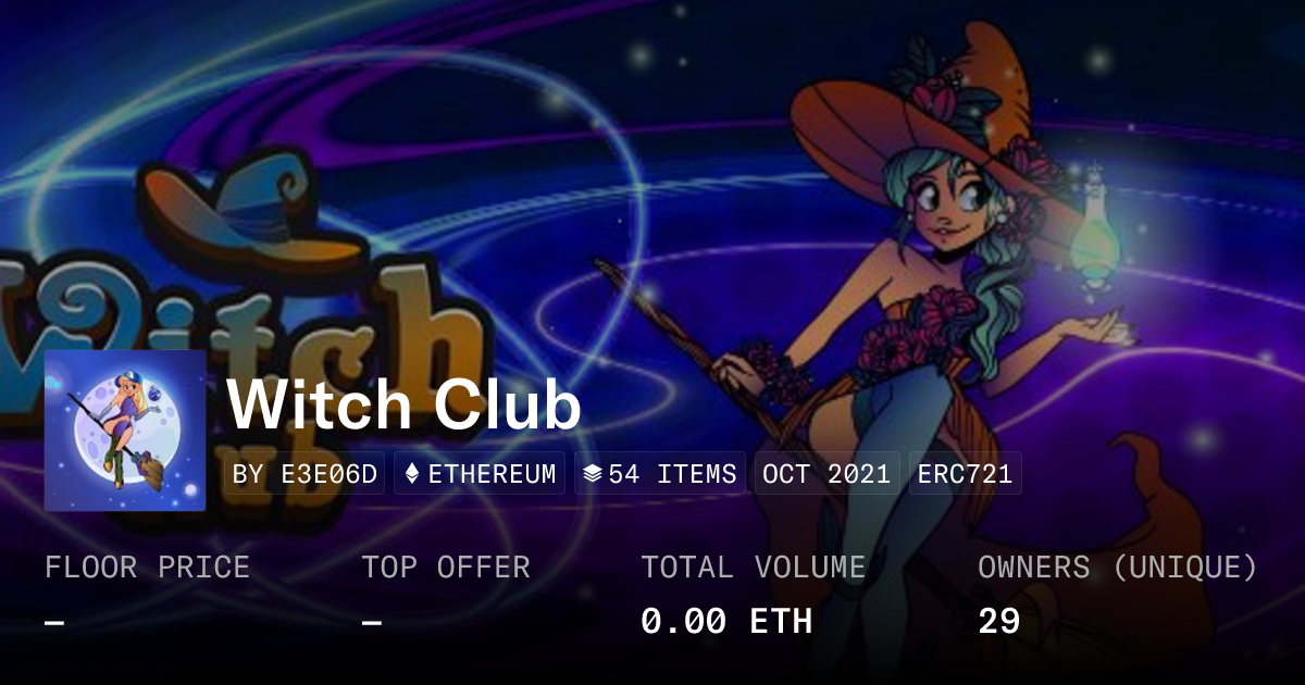 Witch Club - Collection | OpenSea