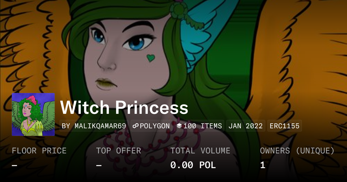 Witch Princess - Collection | OpenSea