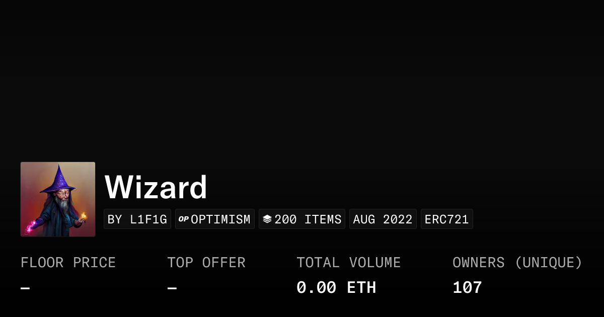 Wizard - Collection | OpenSea