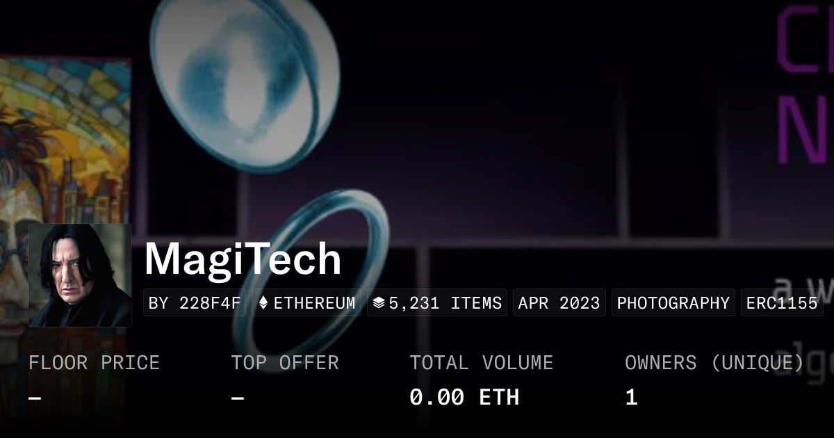 MagiTech - Collection | OpenSea