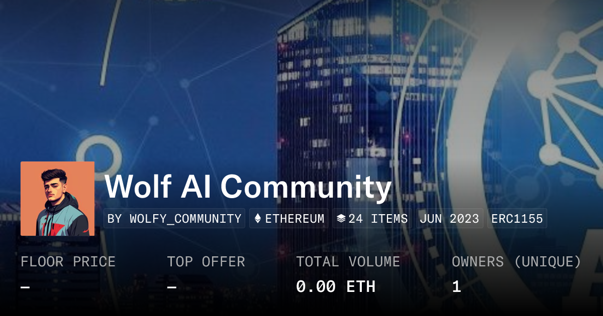 Wolf AI Community - Collection | OpenSea