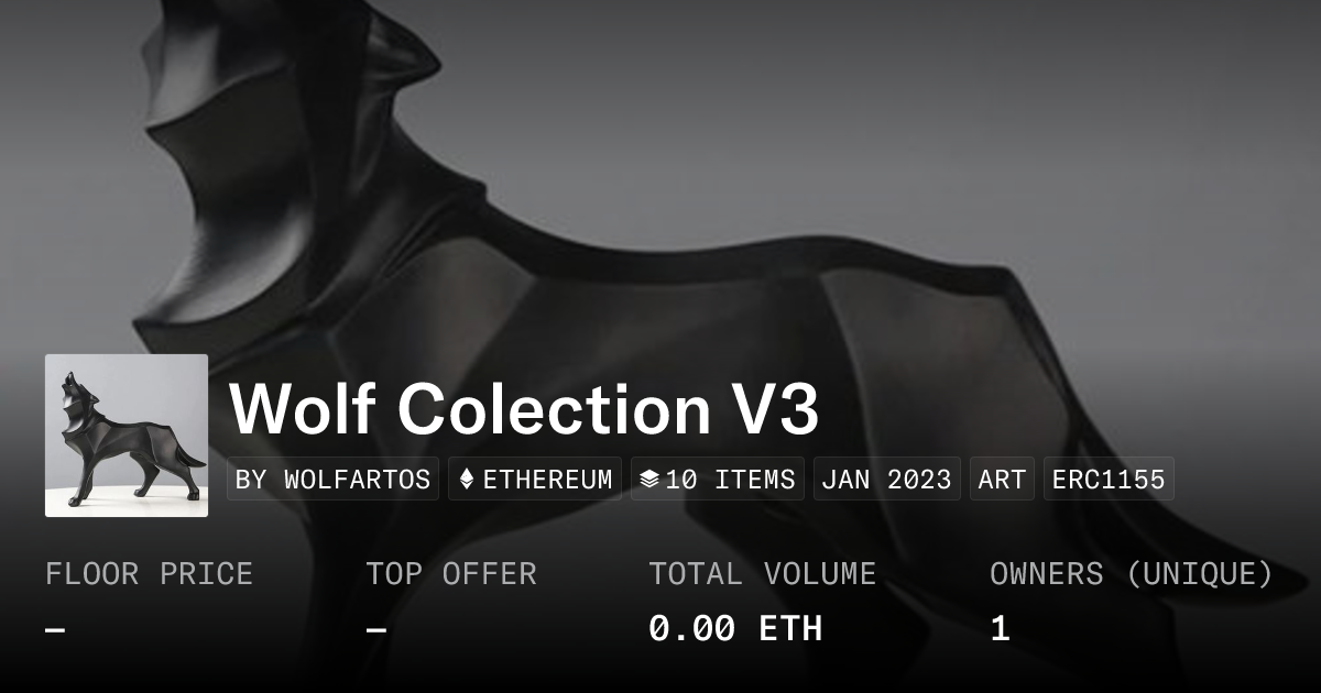 Wolf Colection V3 - Collection | OpenSea