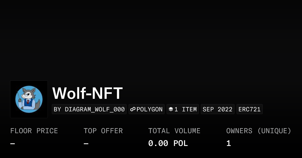 Wolf-NFT - Collection | OpenSea