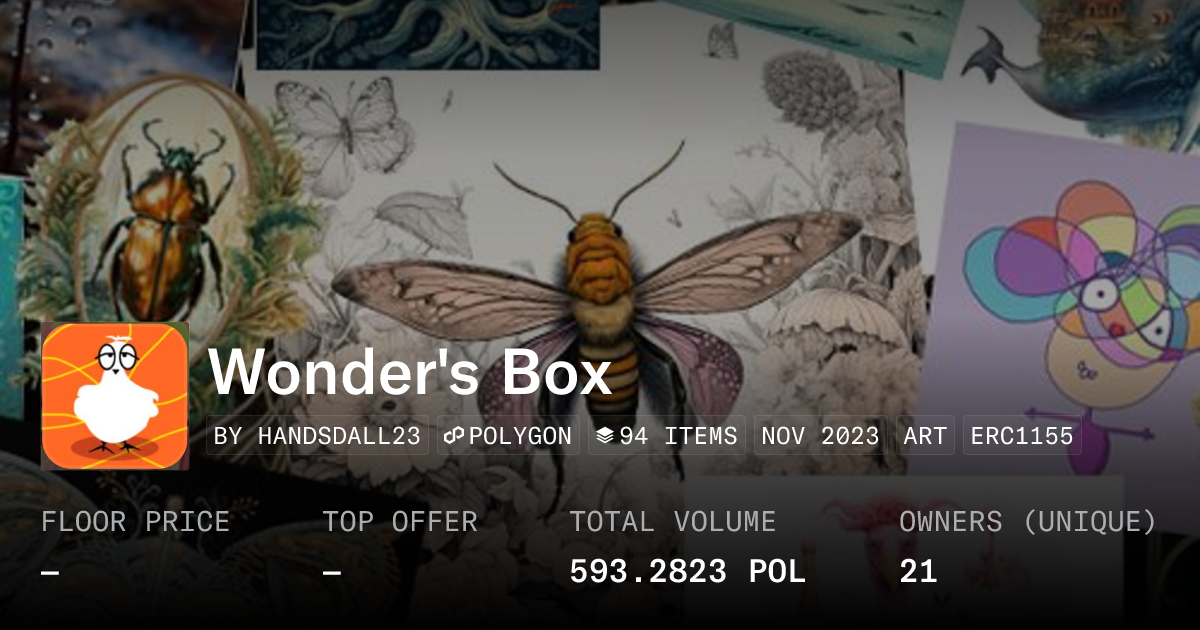 Wonder's Box - Collection | OpenSea