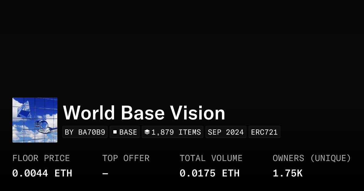 World Base Vision - Collection | OpenSea