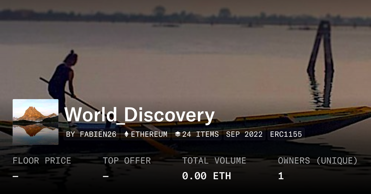 World_Discovery - Collection | OpenSea