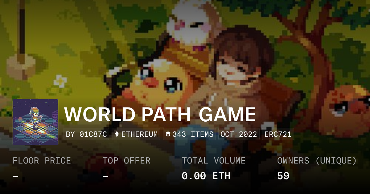WORLD PATH GAME - Collection | OpenSea