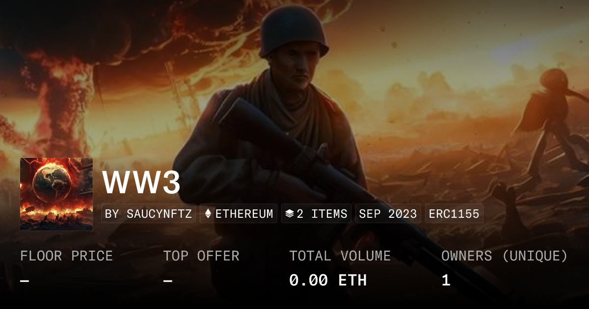 WW3 - Collection | OpenSea