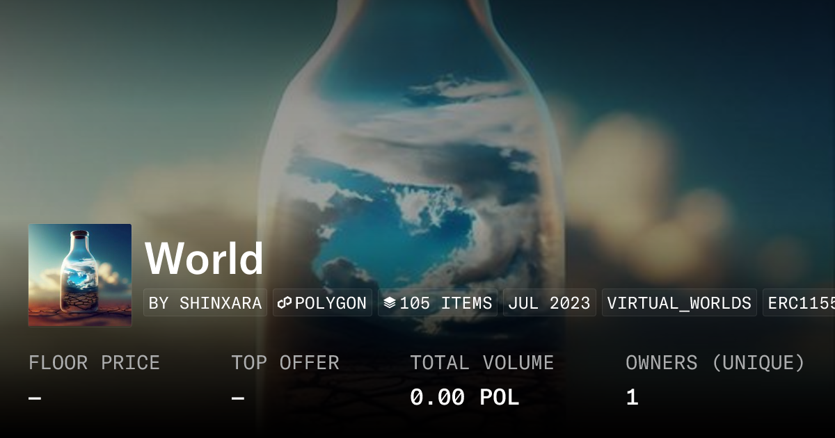 World - Collection | OpenSea