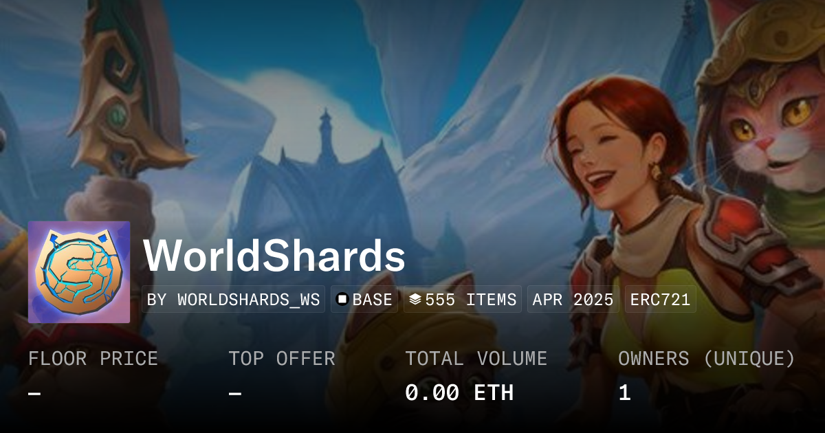 WorldShards - Collection | OpenSea