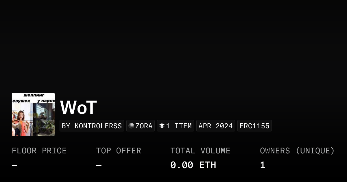 WoT - Collection | OpenSea