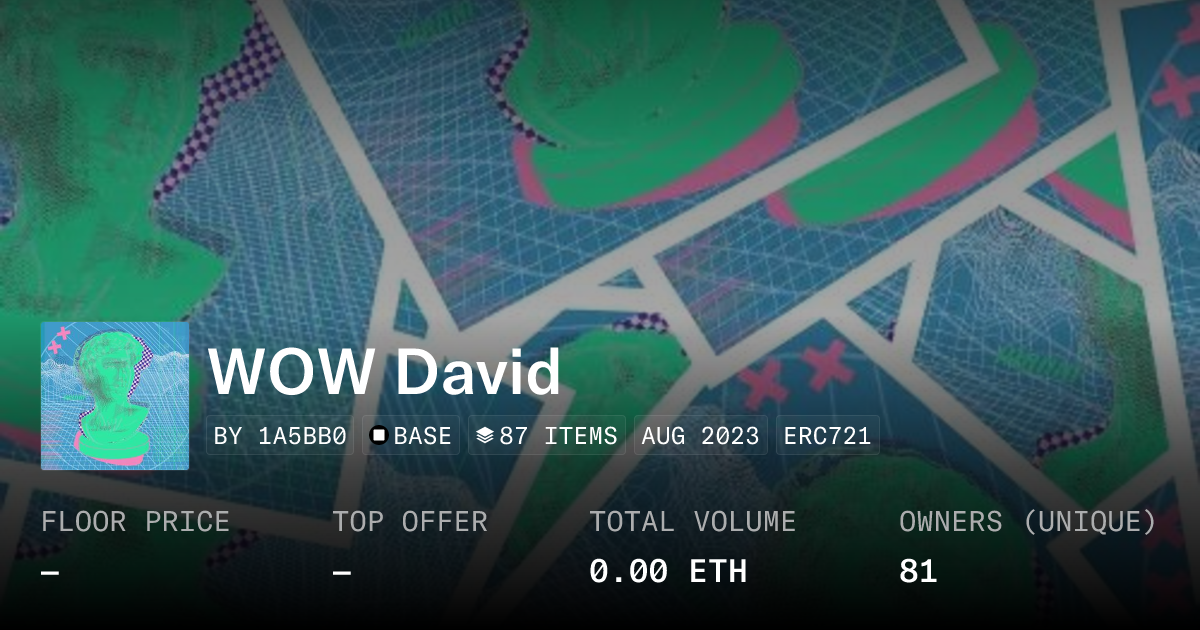 WOW David - Collection | OpenSea