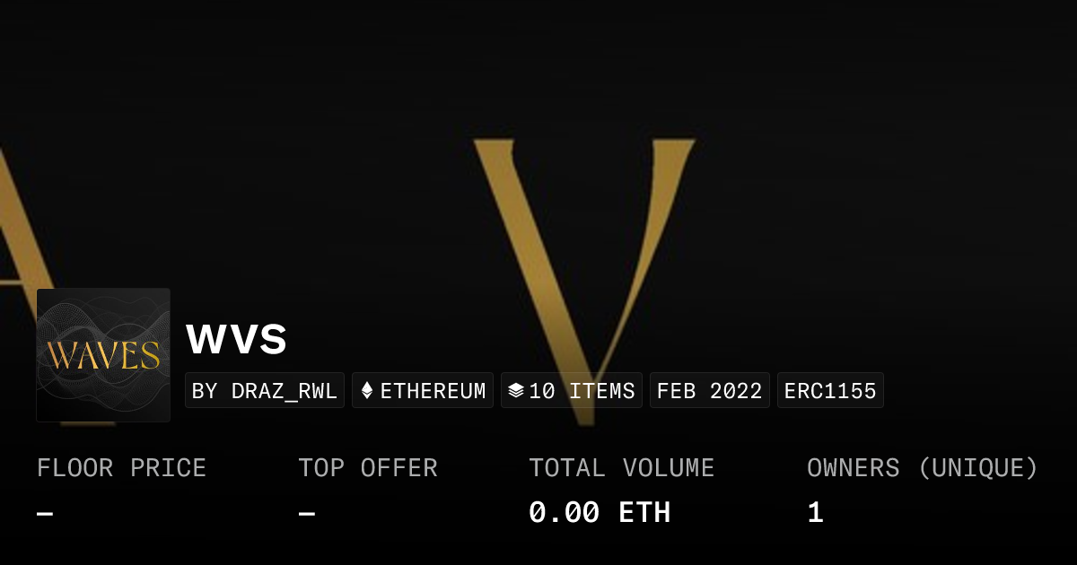 wvs - Collection | OpenSea