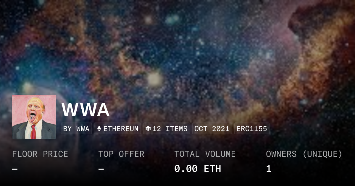 WWA - Collection | OpenSea