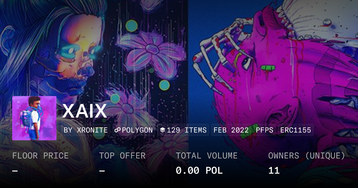 XAIX - Collection | OpenSea