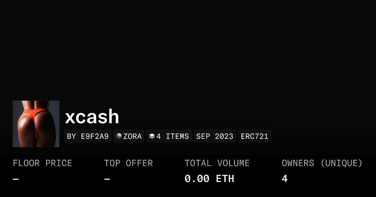 xcash - Collection | OpenSea