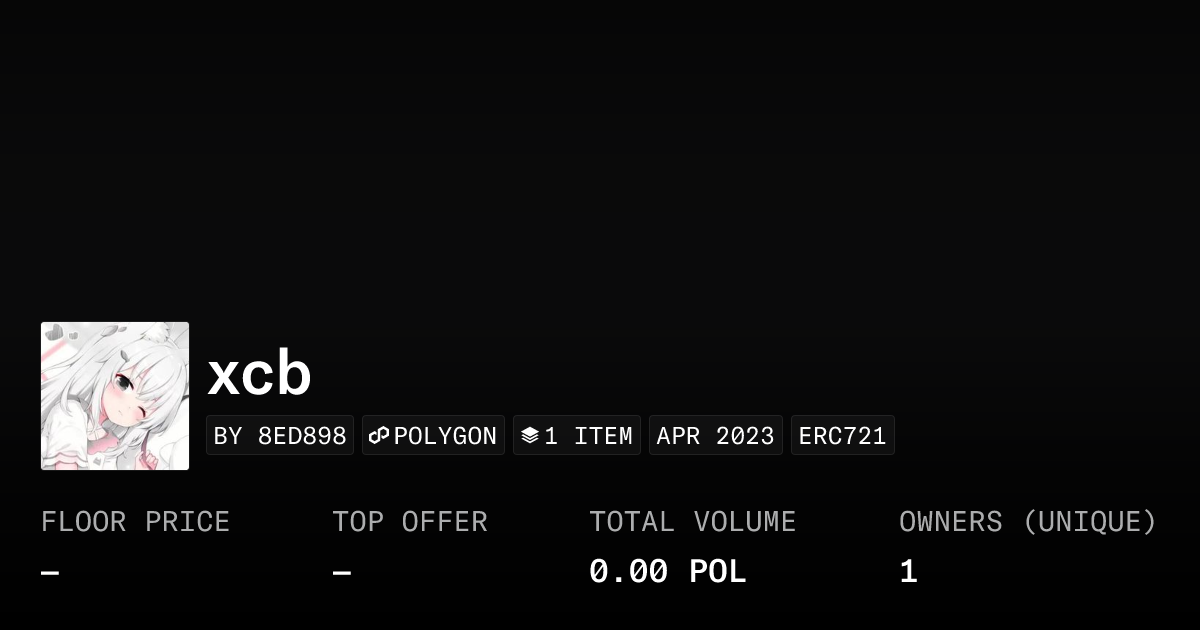 xcb - Collection | OpenSea