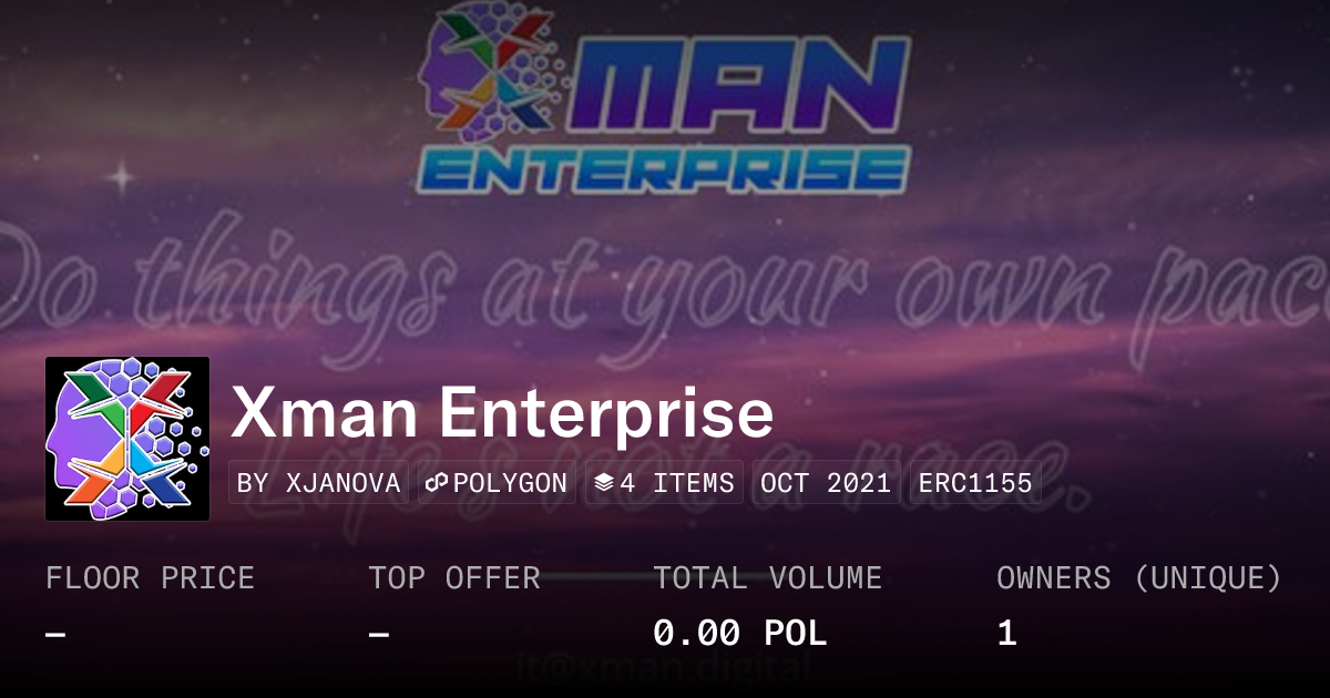 Xman Enterprise - Collection | OpenSea
