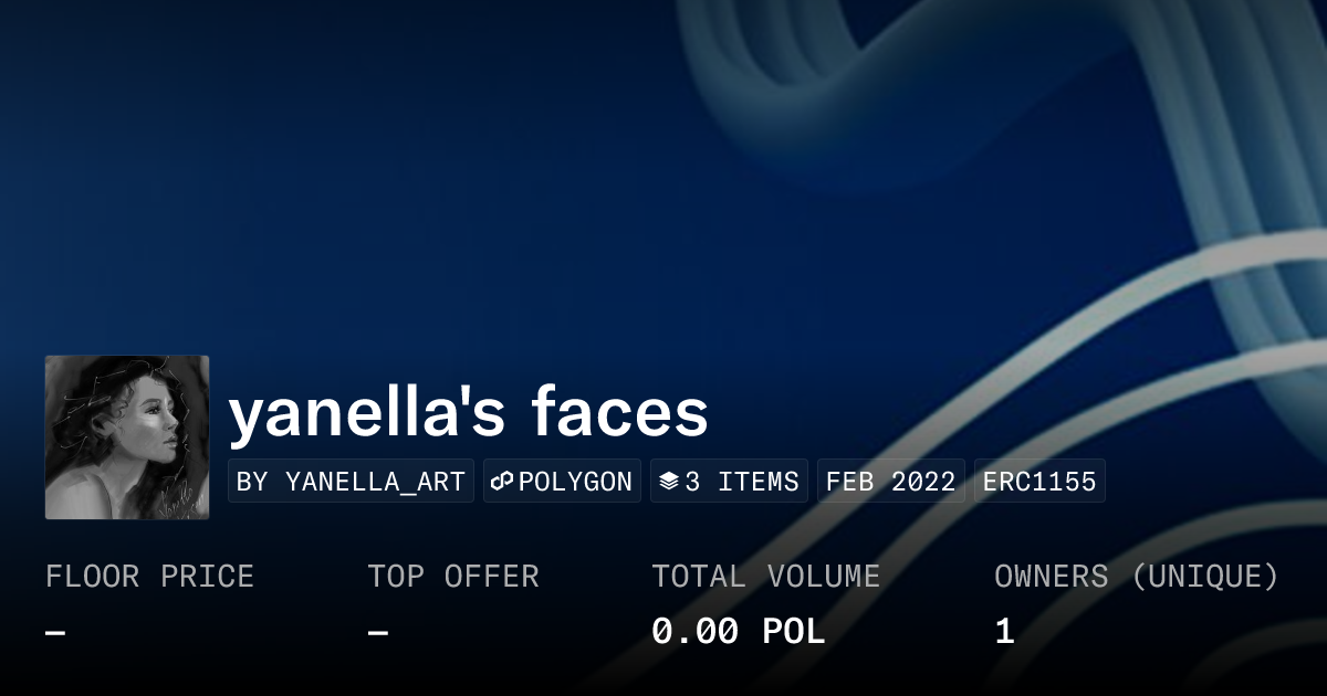 yanella's faces - Collection | OpenSea