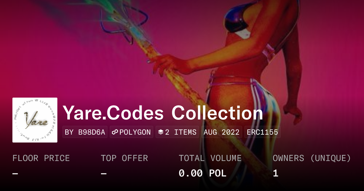 Yare.Codes Collection - Collection | OpenSea