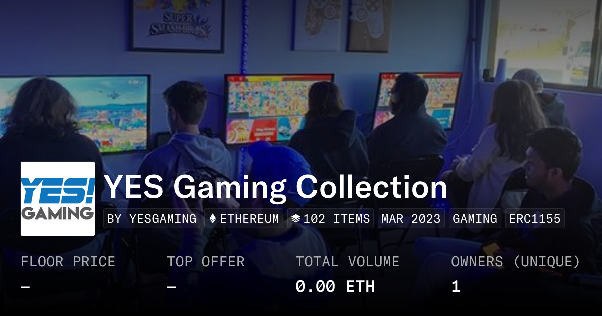 YES Gaming Collection - Collection | OpenSea