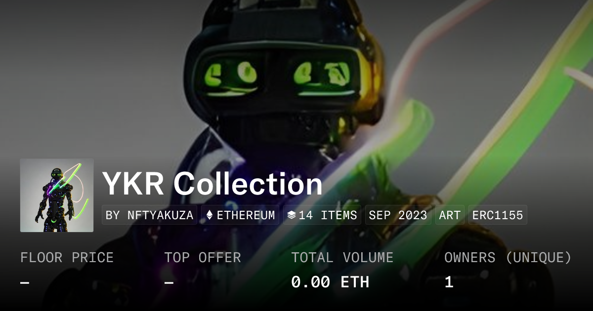 YKR Collection - Collection | OpenSea
