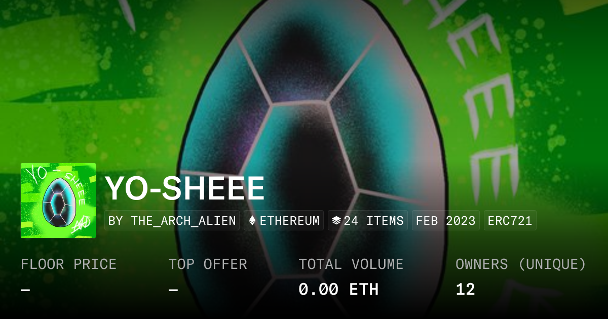 YO-SHEEE - Collection | OpenSea