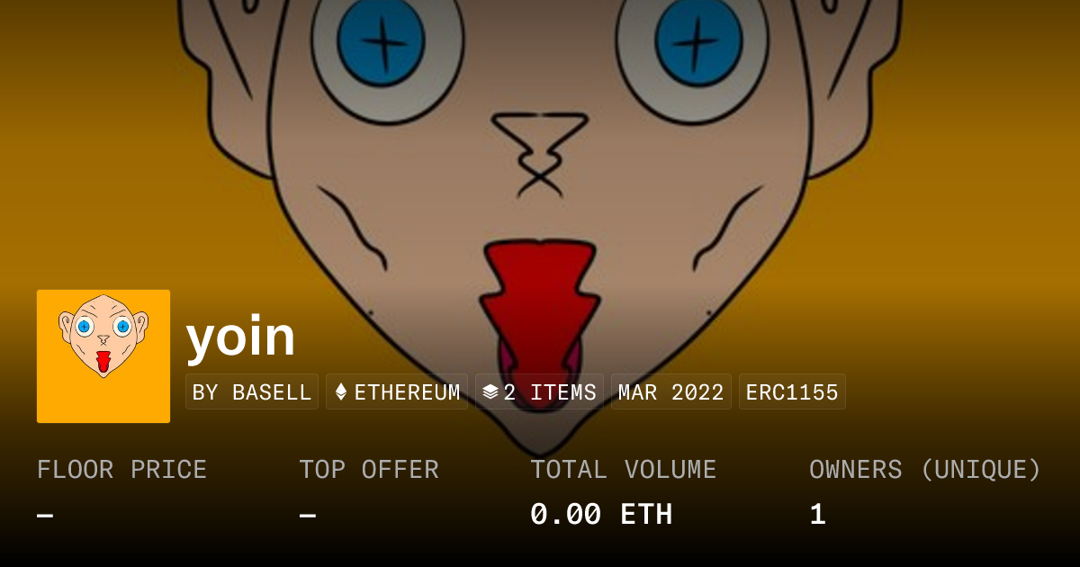 yoin - Collection | OpenSea