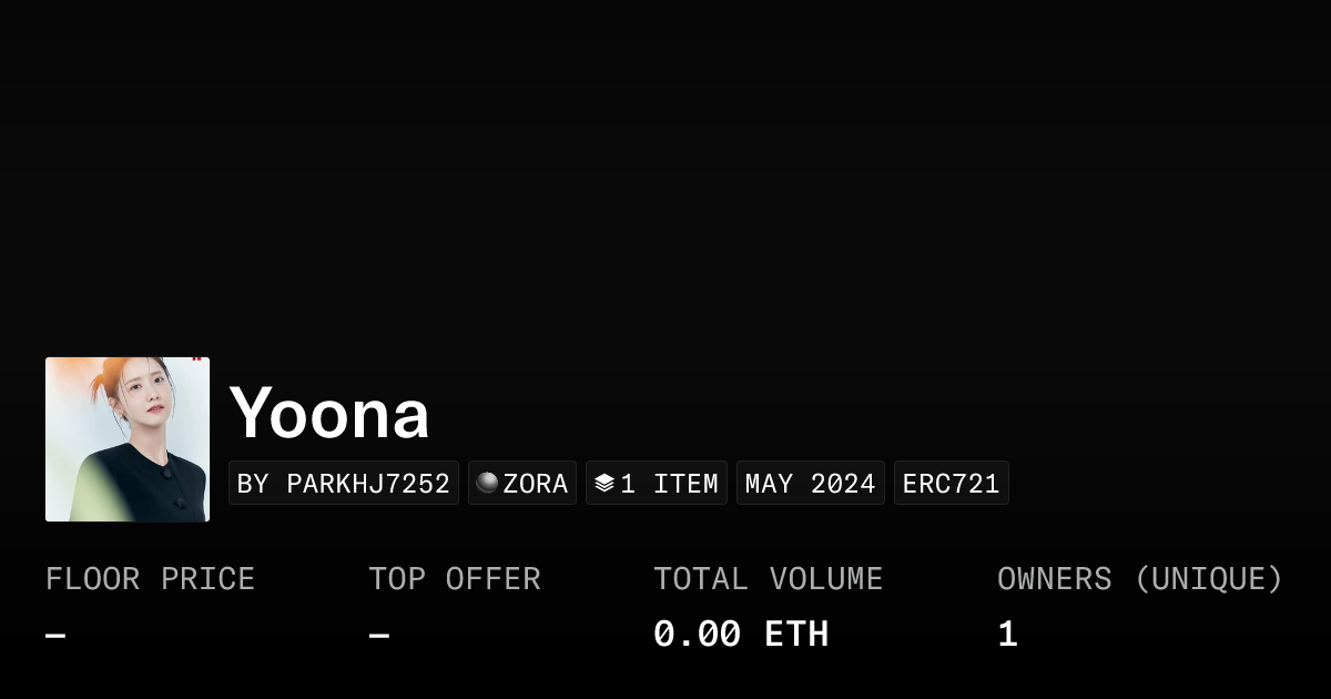 Yoona - Collection | OpenSea
