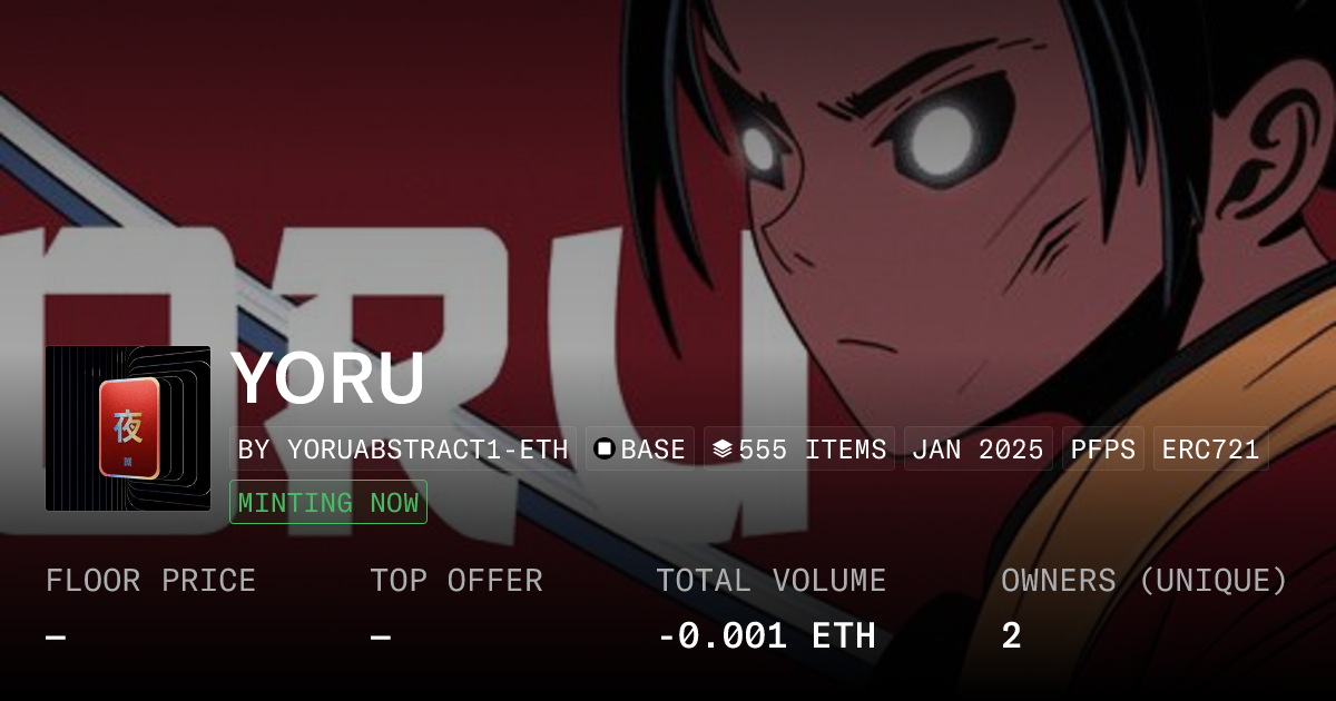 YORU - Collection | OpenSea