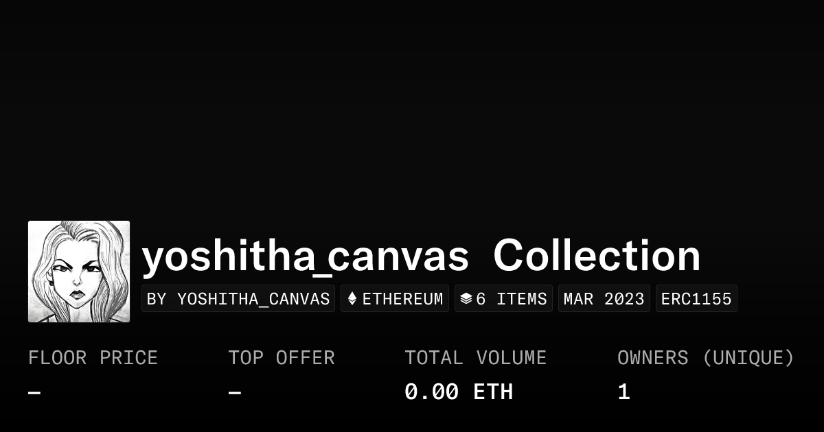 yoshitha_canvas Collection - Collection | OpenSea