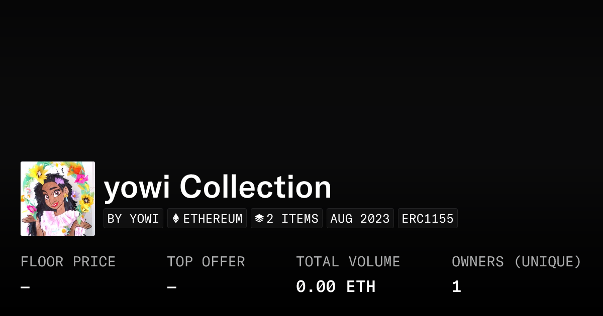 yowi Collection - Collection | OpenSea