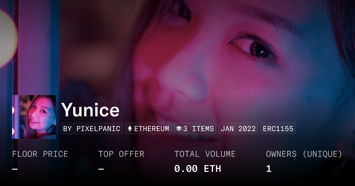 Yunice - Collection | OpenSea