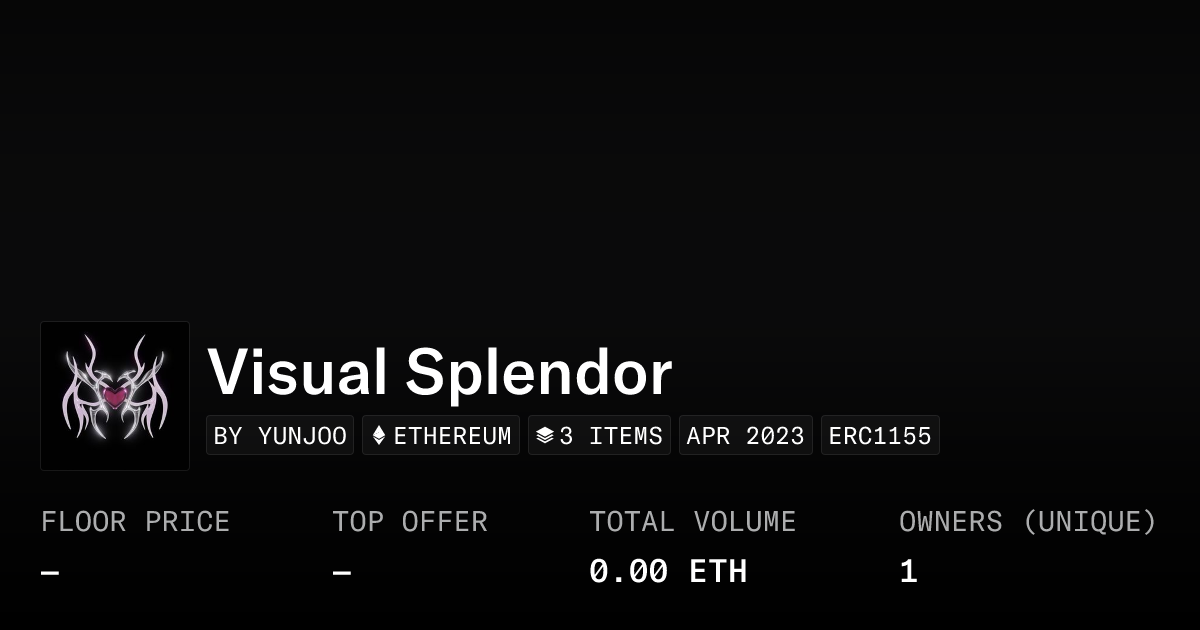 Visual Splendor - Collection | OpenSea