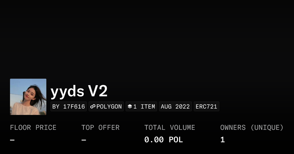 yyds V2 - Collection | OpenSea