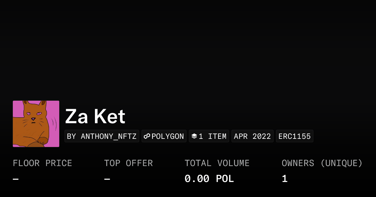Za Ket - Collection | OpenSea