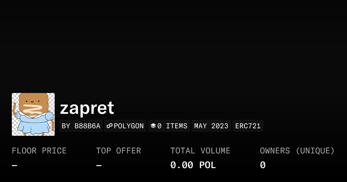 zapret - Collection | OpenSea