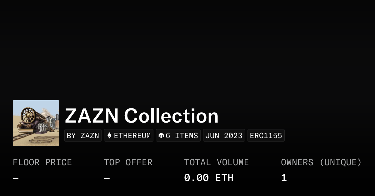 ZAZN Collection - Collection | OpenSea