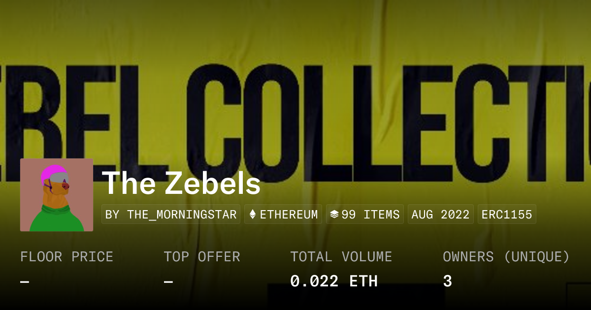 The Zebels - Collection | OpenSea