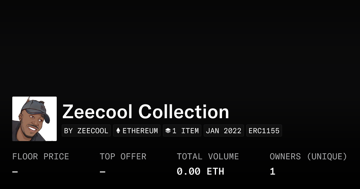 Zeecool Collection - Collection | OpenSea