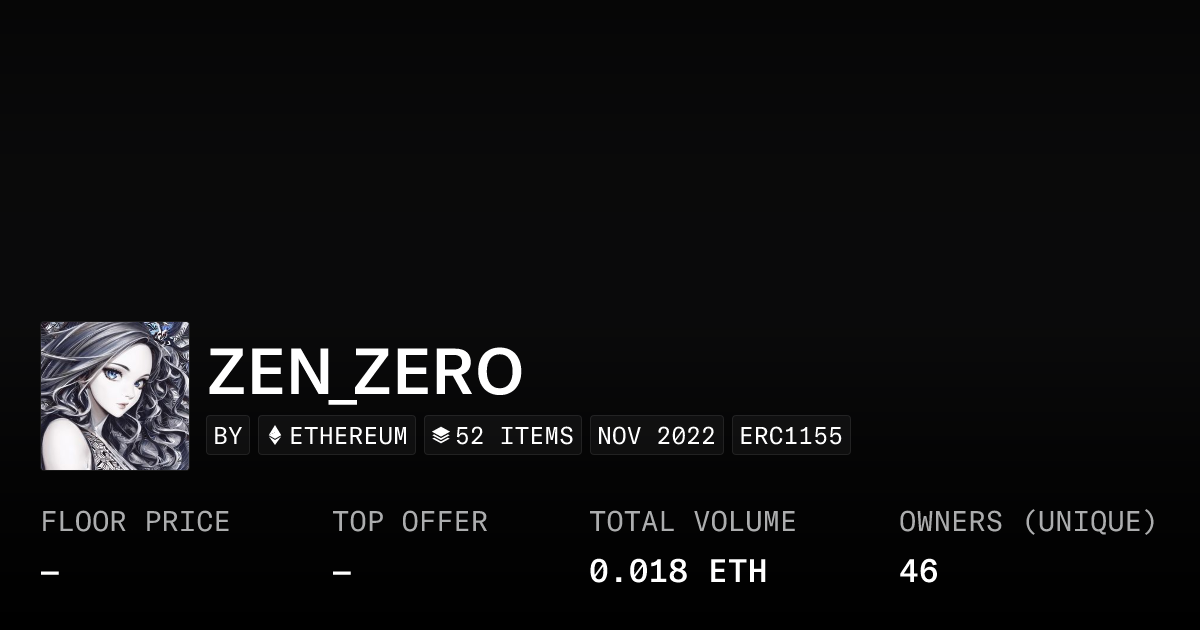 ZEN_ZERO - Collection | OpenSea