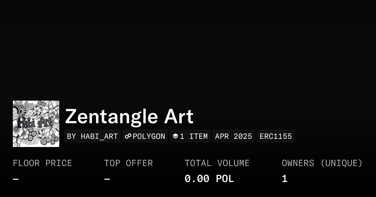 Zentangle Art - Collection | OpenSea